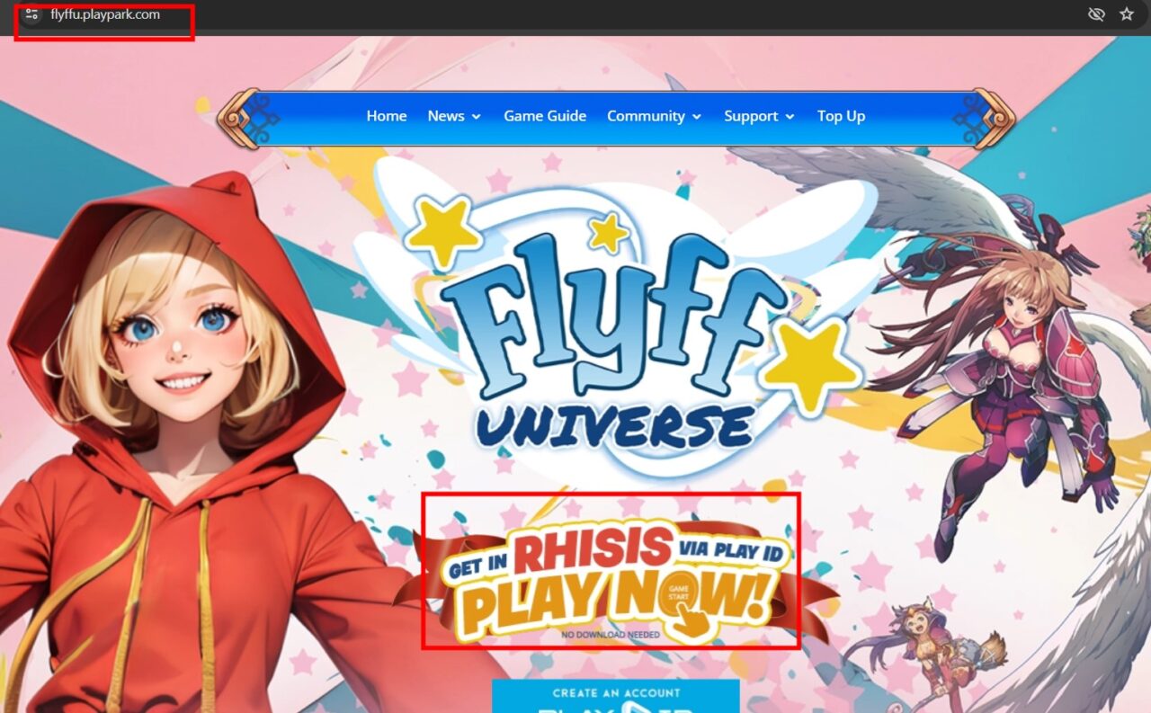 Account Verification Tutorial - PlayPark Flyff Universe